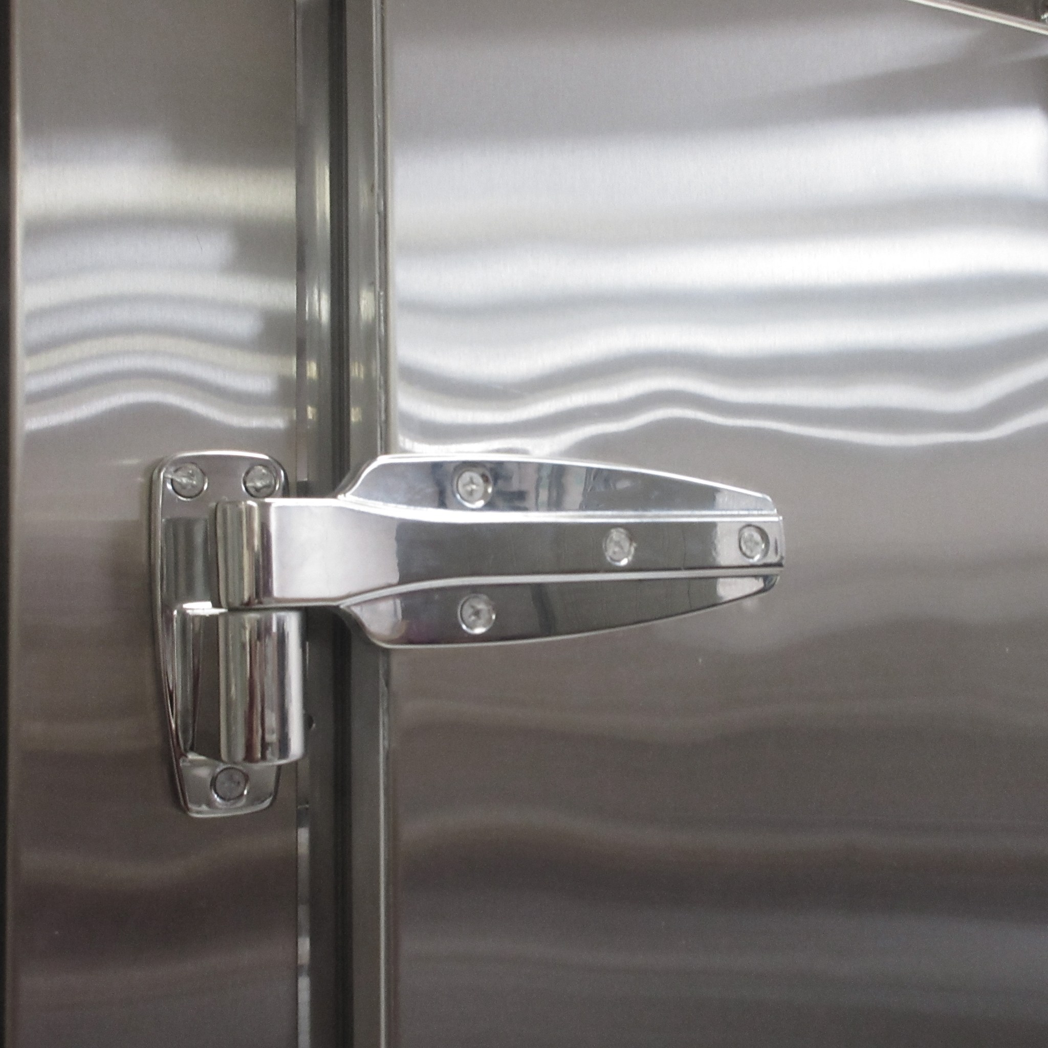 Walk-In Stainless Steel Freezer Door – Refrigeration Gaskets of Texas