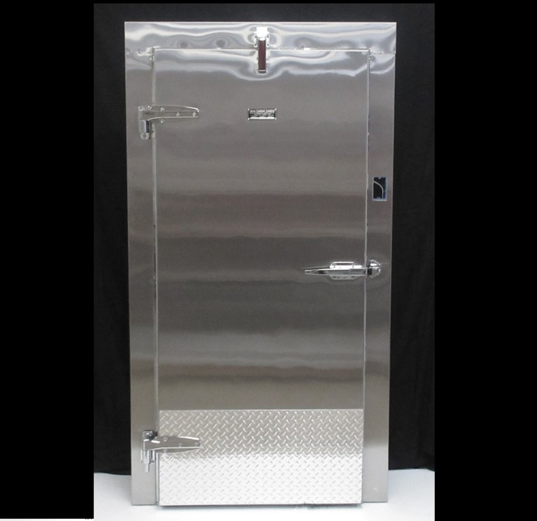Walk-In Stainless Steel Freezer Door – Refrigeration Gaskets of Texas
